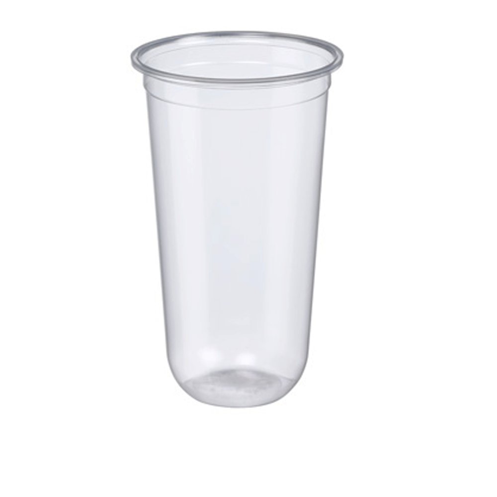 24oz/700mL (D/95mm) PP U-Shape Cup - Sealable - TEM IMPORTS™