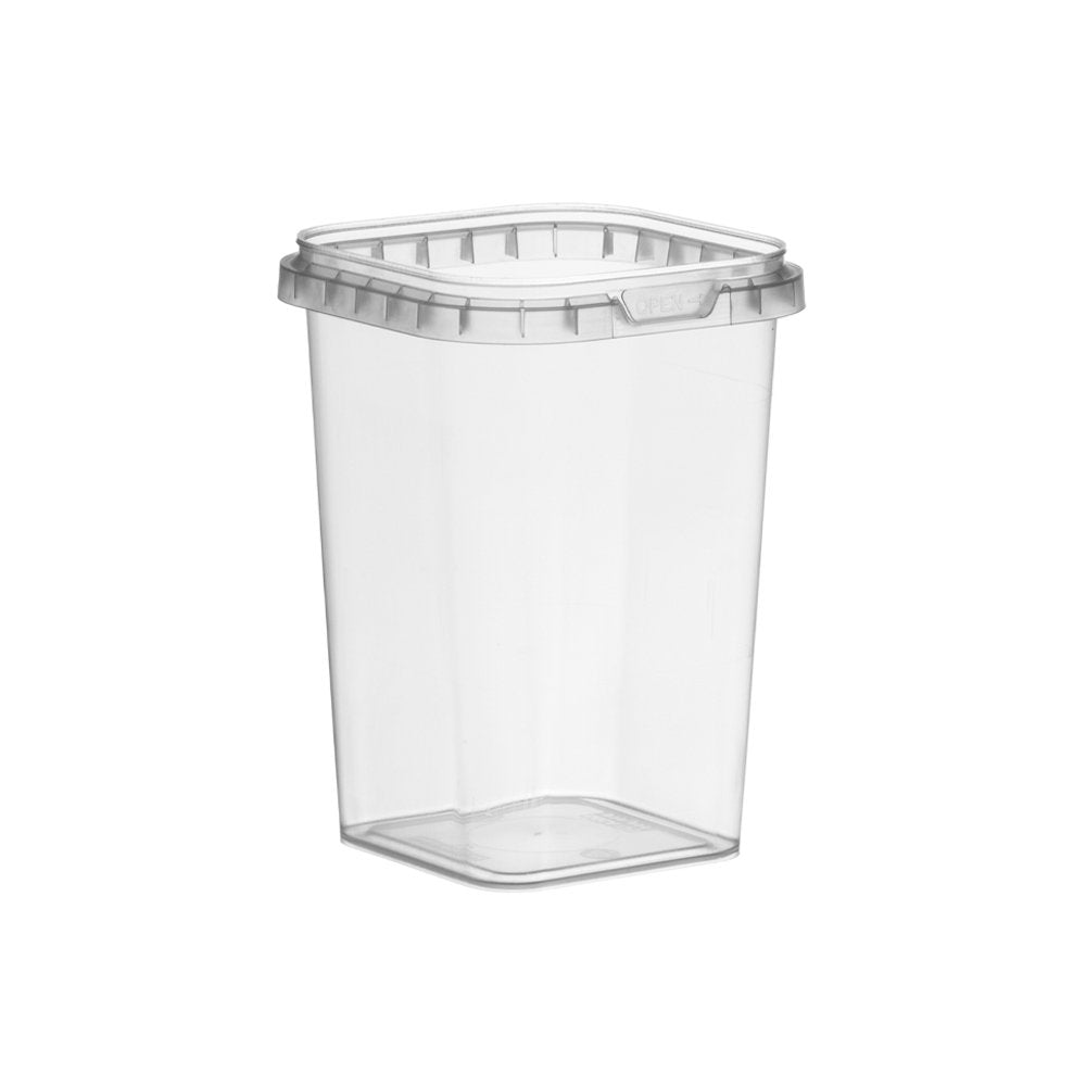 425mL Square Tamper Proof Container Base