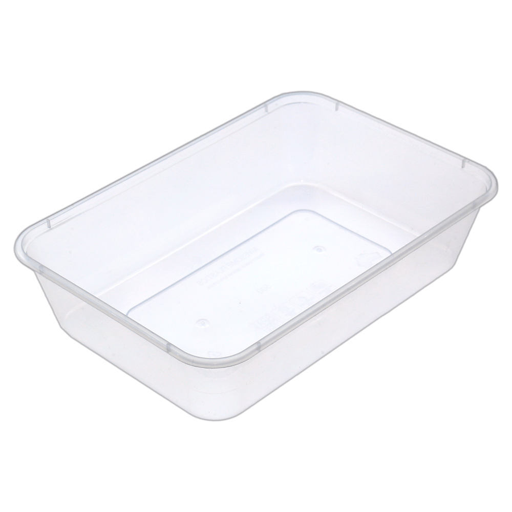 500mL Rectangular Container - Natural - TEM IMPORTS™