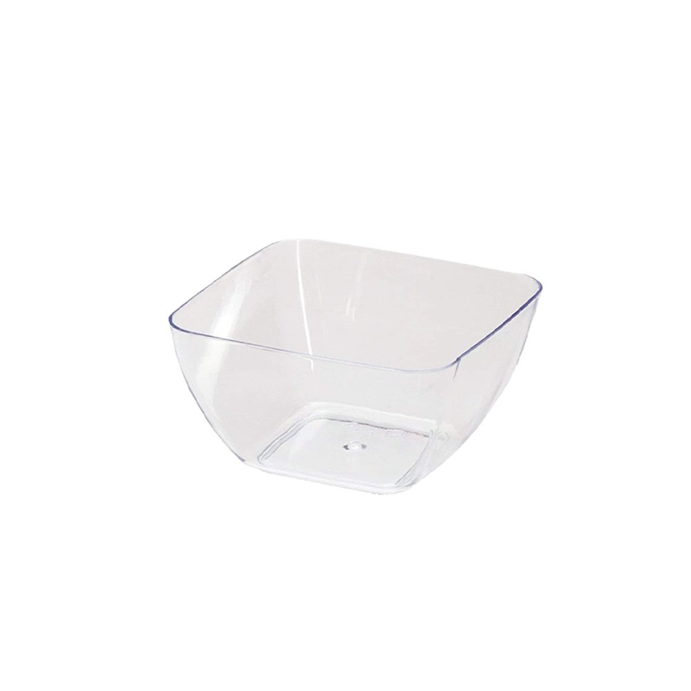 70mL Clear Mini Square Bowl Dessert Cup