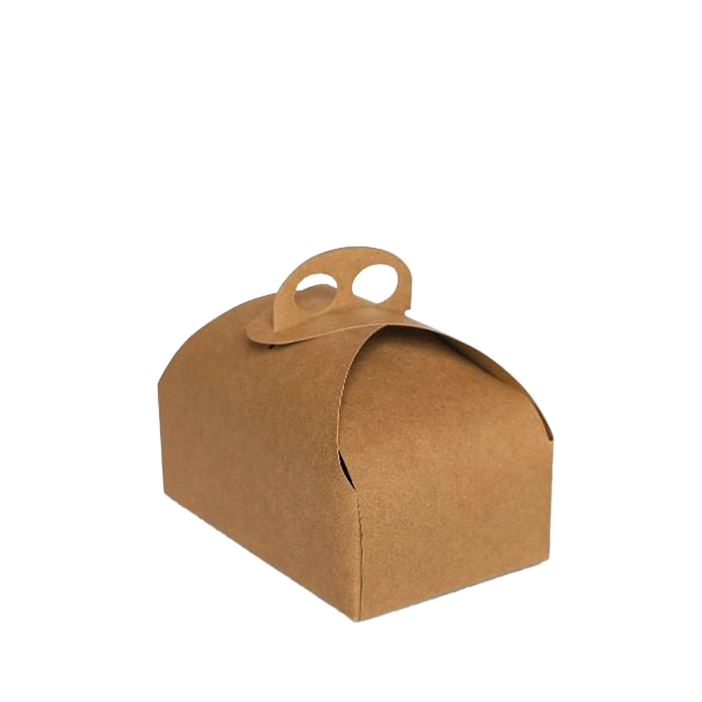 Kraft Cake Box with Handle
