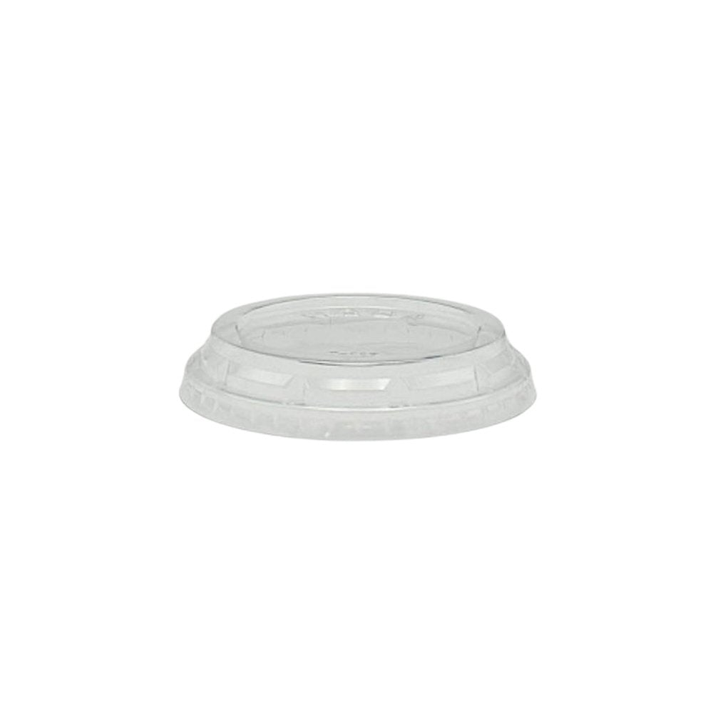 Clear RPET Raise Flat Lid for Deli Container - 500/CTN