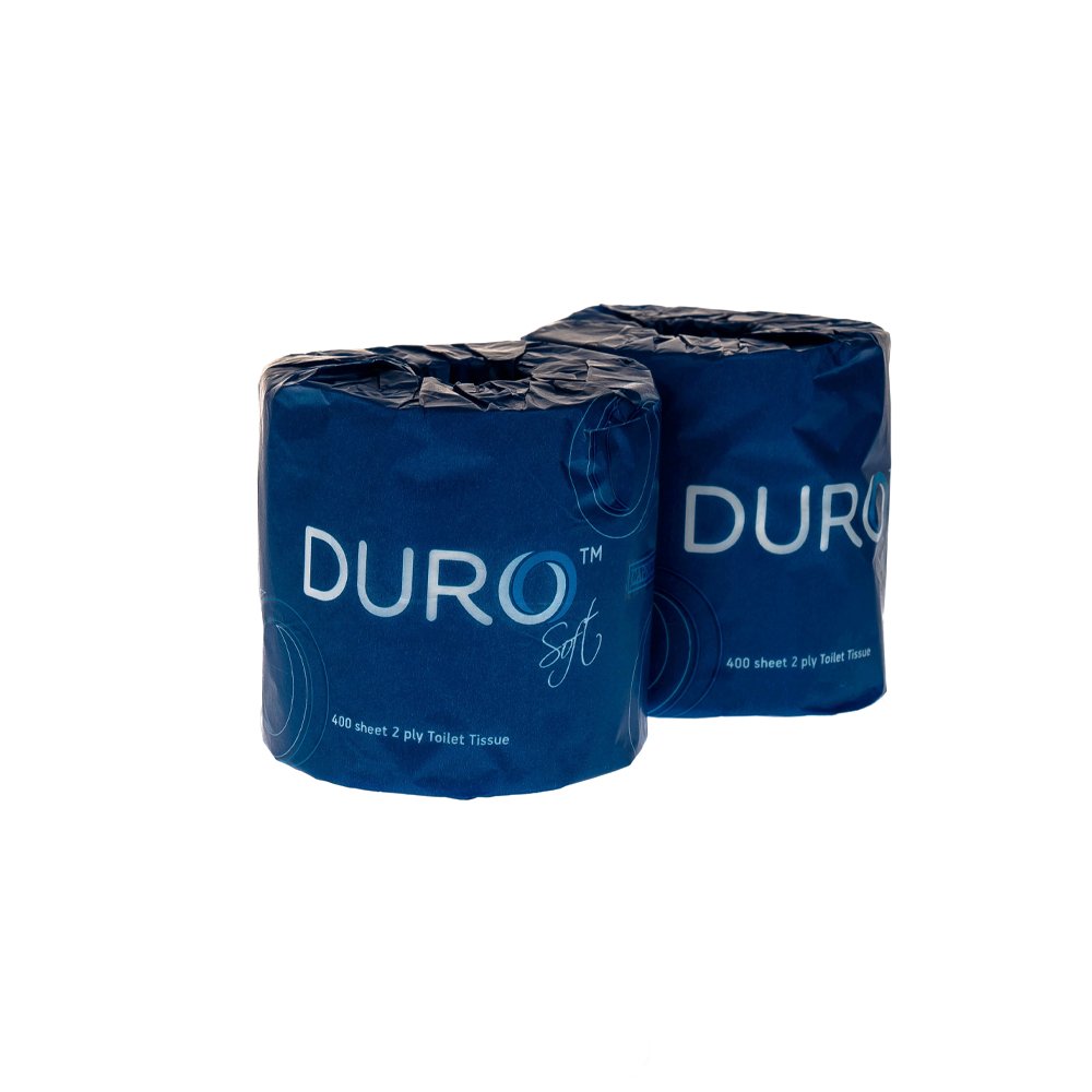 Duro Toilet Paper Roll 400 Sheet Individually Wrapped - 48/CTN - TEM ...