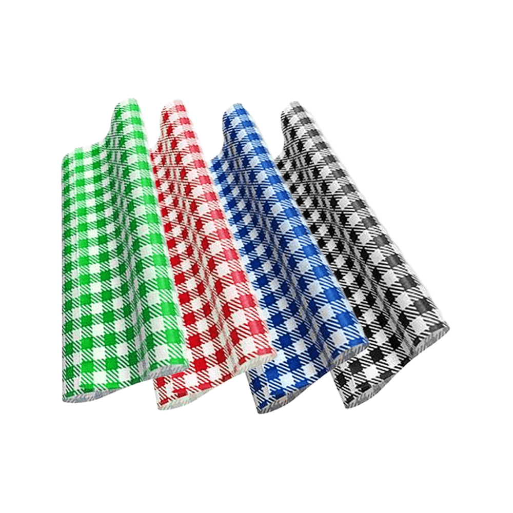 GP Gingham Food Wrapping Paper 300x190mm - 200/PK