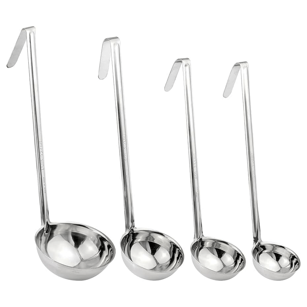 Stainless Steel Ladle One Piece Portion Scoop