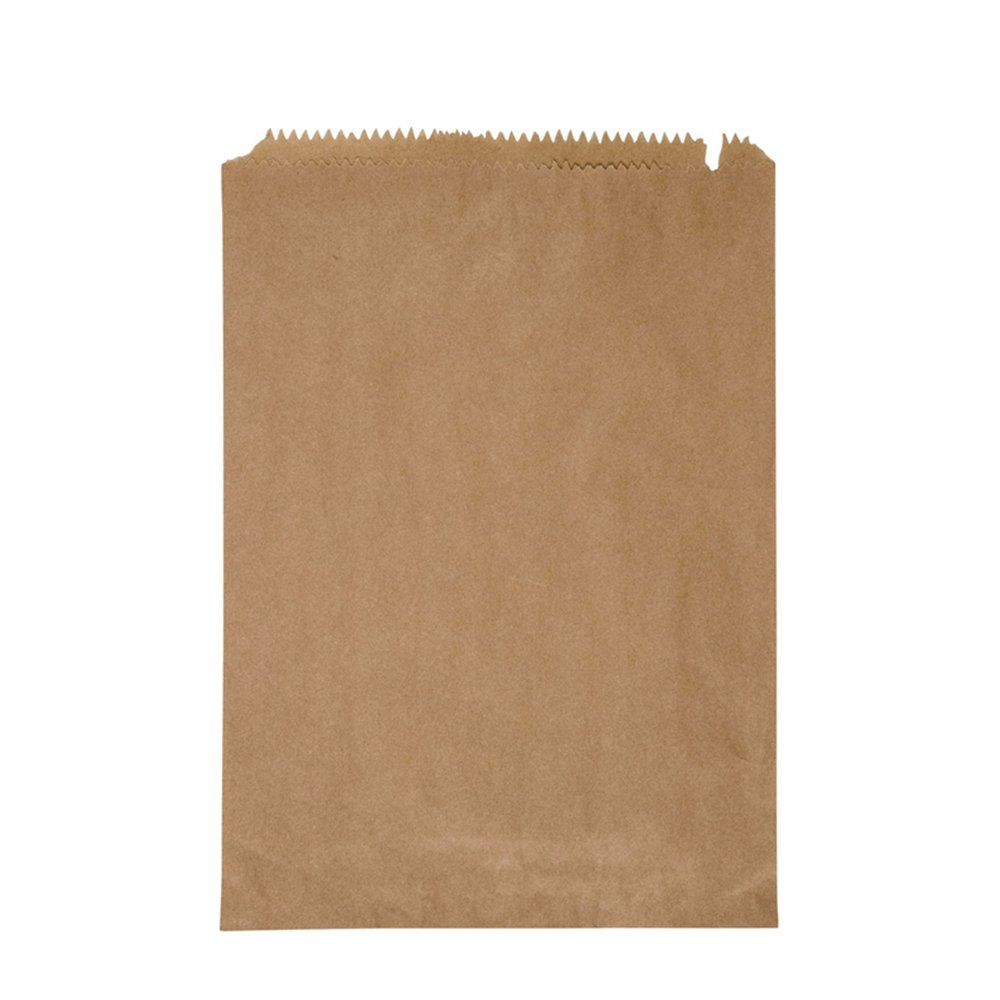 Flat Paper Bag Brown Size 6F - 500/PK