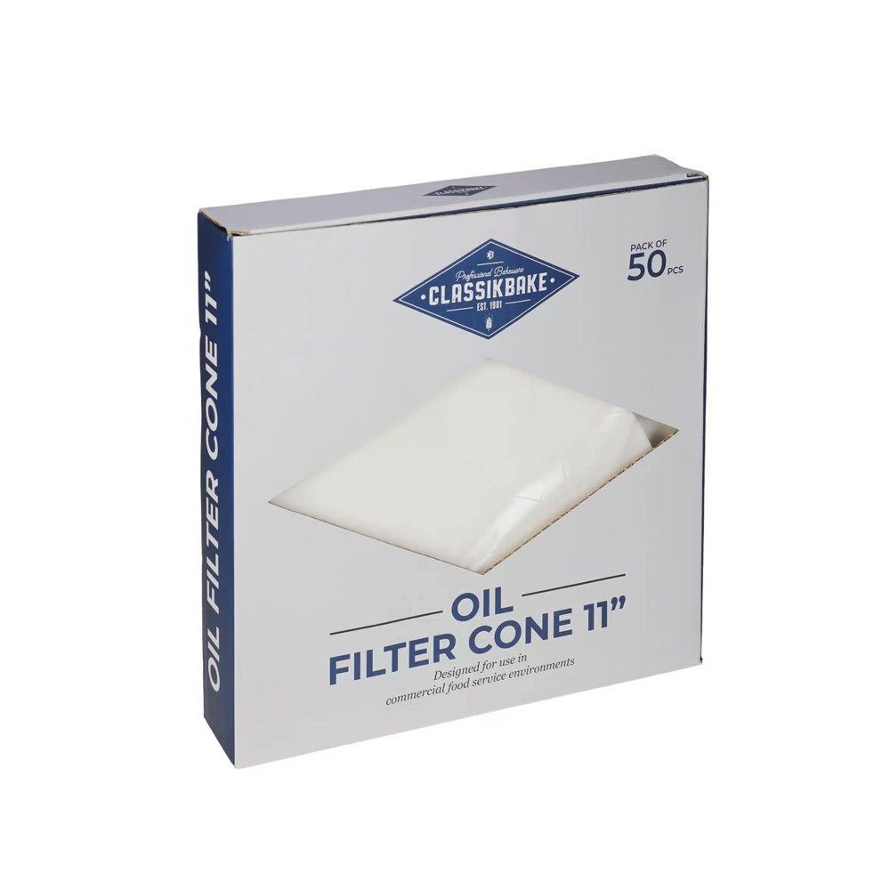 11" Paper Oil Filter Cone - Pack of 50