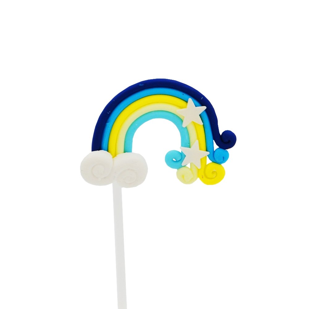 Rainbow & Star Cake Topper Shape #3